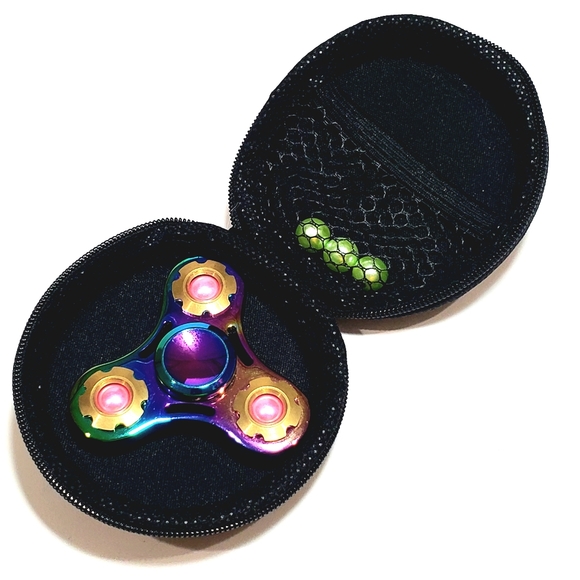 Mothca | Toys | Mothca Metal Rainbow Fidget Spinner Anti Anxiety Toy ...